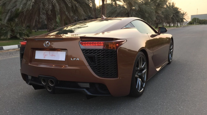 Ultra-Rare Pearl Brown Lexus LFA For Sale | Supercar Report