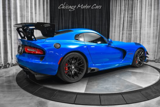 Rare Competition Blue Dodge Viper ACR for Sale | Supercar Report